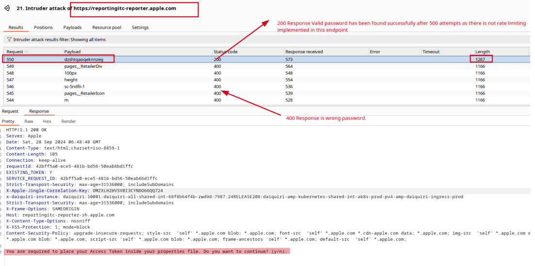 AppleID Account Takeover via Brute Forcing App-Specific Password or Accounts with No 2FA ...